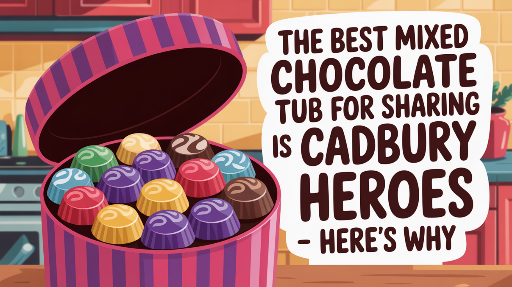 The Best Mixed Chocolate Tub for Sharing is Cadbury Heroes – Here’s Why ...