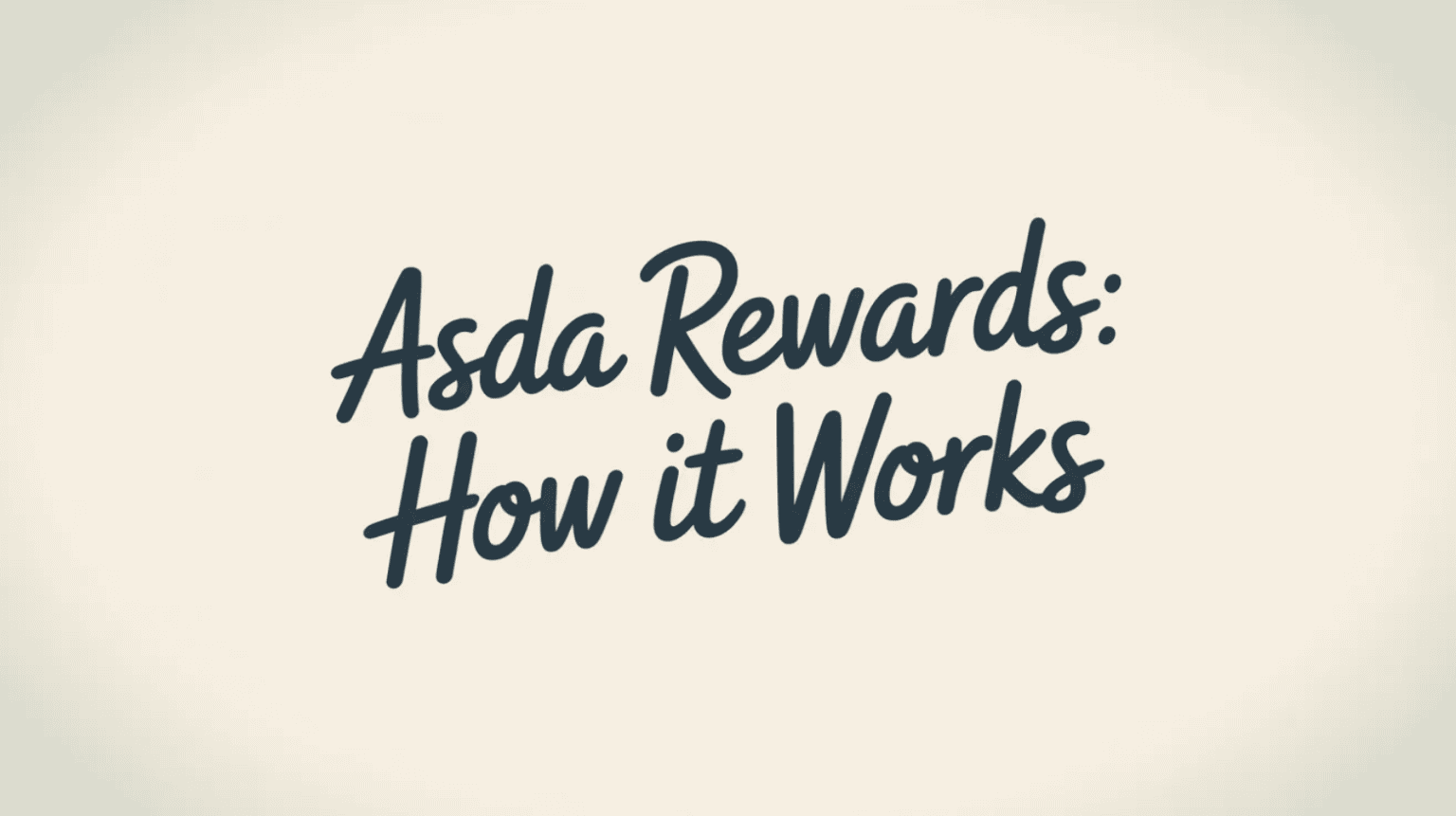 Asda Rewards: How It Works, Cashpot Explained, and How People Actually ...